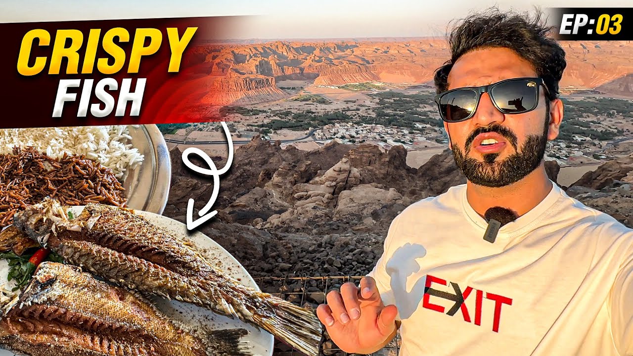 Best Crispy Fish on Our Way in Duba Saudi Arabia | AlUla to Madiyan ...