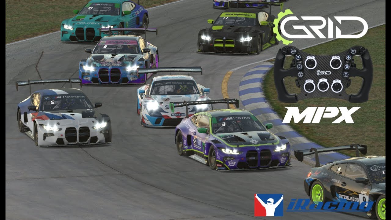 IRacing - Week 13 GT3 @ Sebring International Raceway - BMW GRID MPX ...