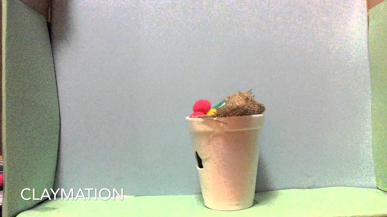 Homemade claymation - YouTube