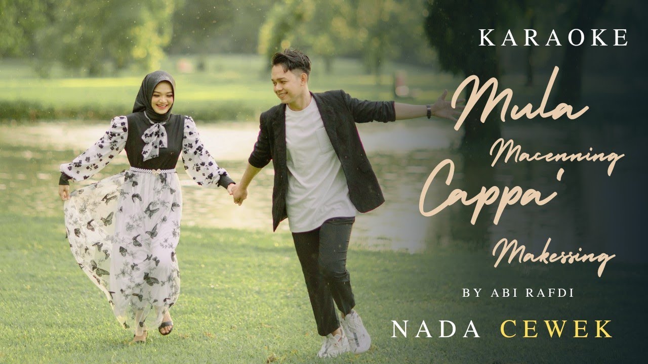 NADA CEWEK - KARAOKE || MULA MACENNING CAPPA' MAKESSING - YouTube