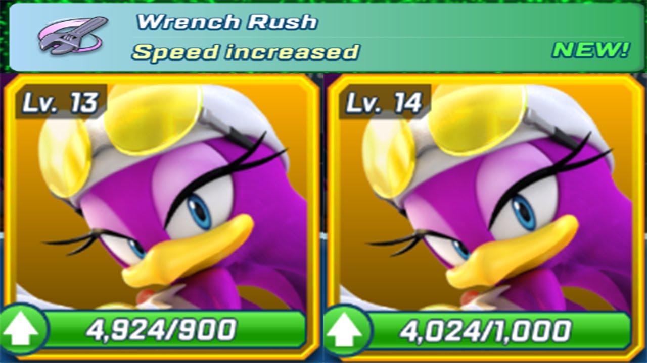 Sonic Forces - Wrench Rush Boost Upgraded - Wave Rare Runner Upgraded ...