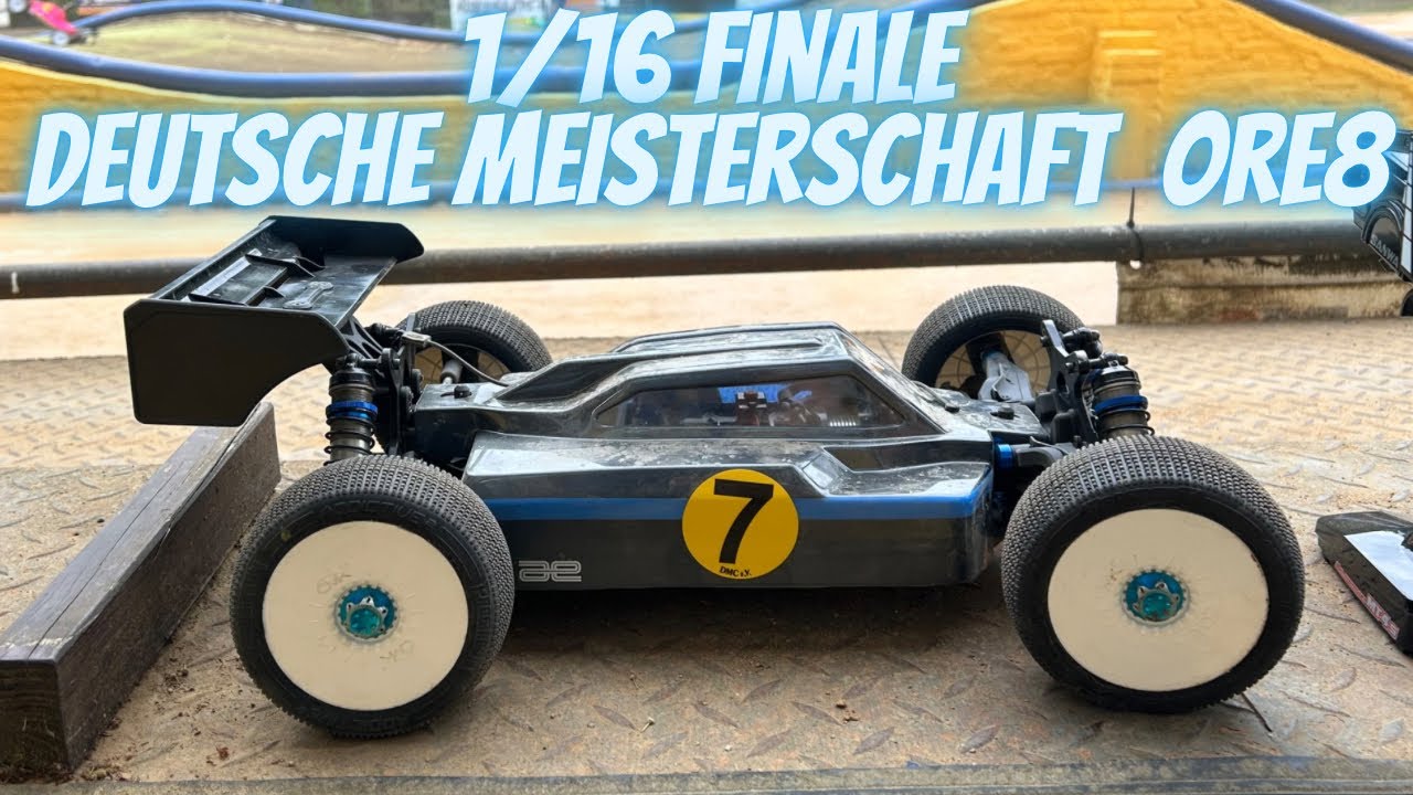 1/16 Finale bei der deutschen Meisterschaft mit meinem Team Associated ...