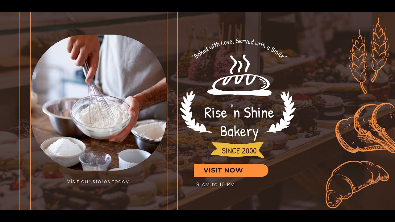 Rise n Shine Bakery Intro Video - YouTube