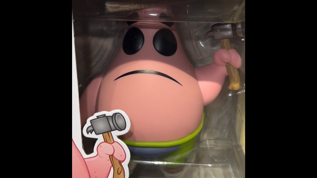SpongeBob SquarePants Patrick Star Action Figure Toy - YouTube