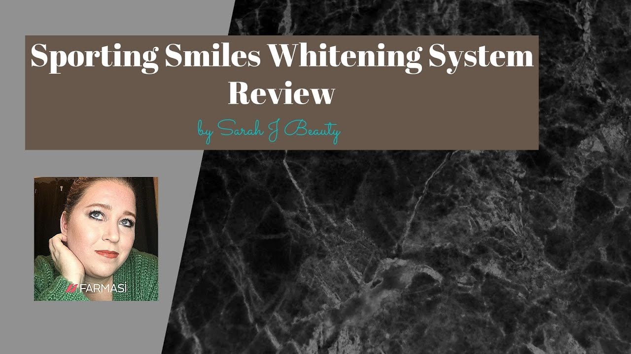 Sporting Smiles Whitineing System-Part 1 - YouTube
