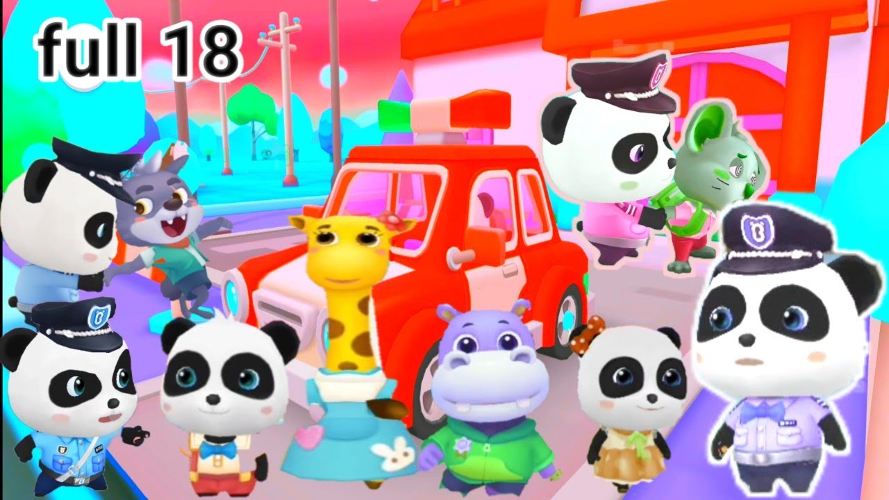 Baby Pandas Little Police Baby Panda Sheriff Policeman Pretend Play ...