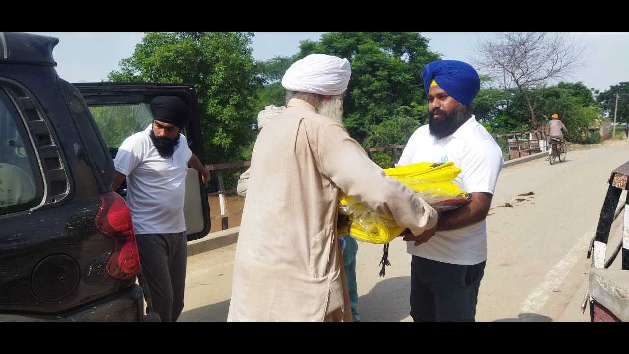 LIVE: Punjab Flood Seva by Sikh Channel Aid - YouTube