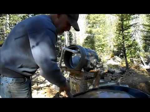 First Run With The New Bucket Trommel Busting Clay & Finding Gold - YouTube