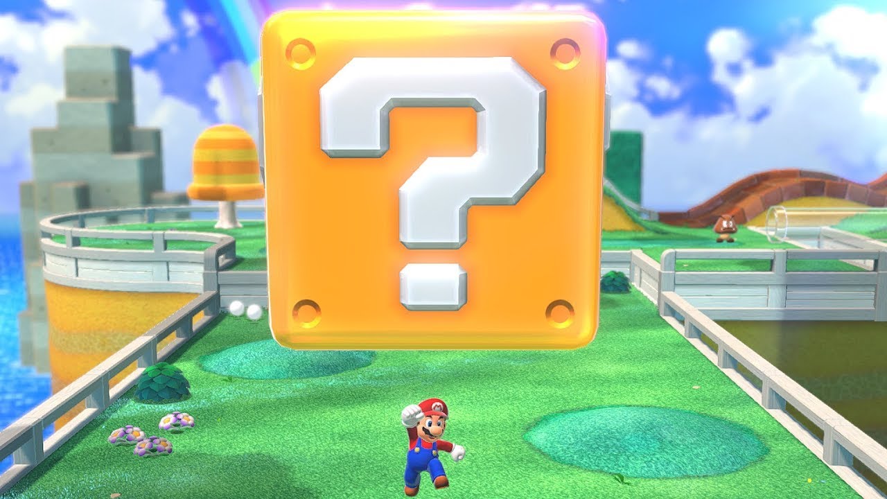 Can Mario press the ULTIMATE GIANT Power-Up Block in Super Mario 3D ...