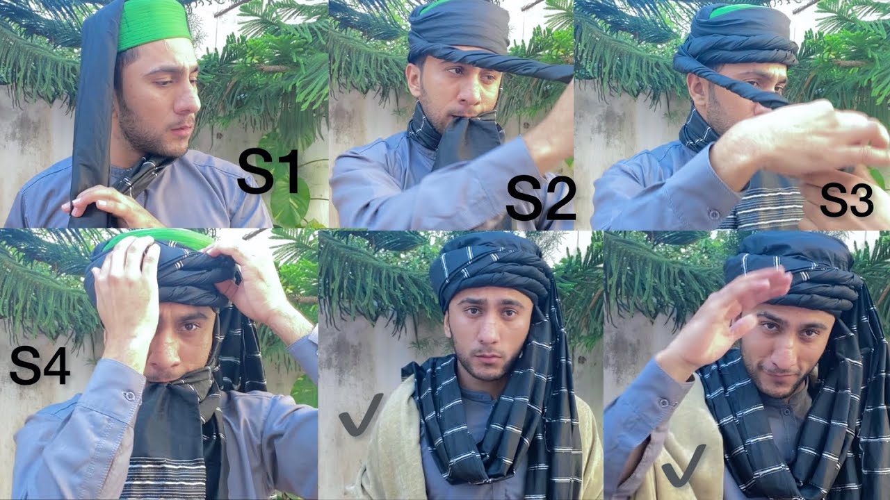 How to tie || turban tutorial | Majid shah - YouTube
