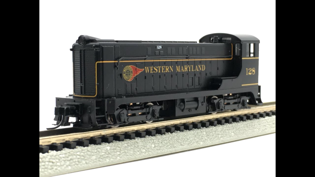N Scale Atlas Western Maryland Baldwin VO 1000 Diesel Switcher ...