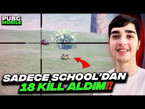 HER KES SCHOOL’A GELDİ!! SCHOOL VE TOKİDEN 18 KİLL ALDIM! - Pubg Mobile (Ehliman)