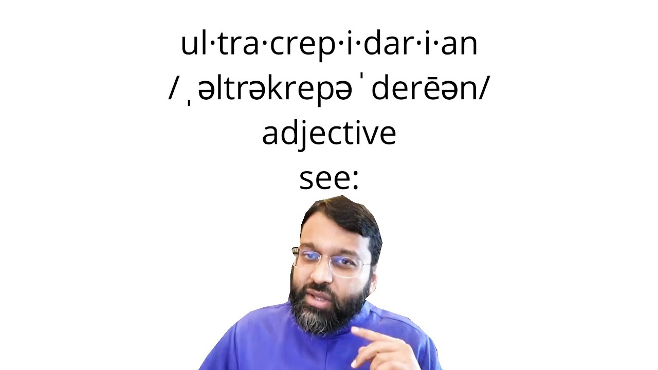 Ultracrepidarian | Yasir Qadhi - YouTube