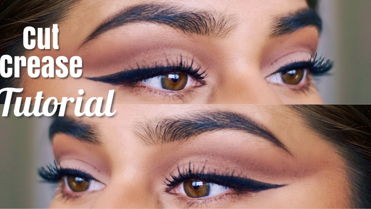 SUPER EASY Cut Crease Tutorial! - YouTube