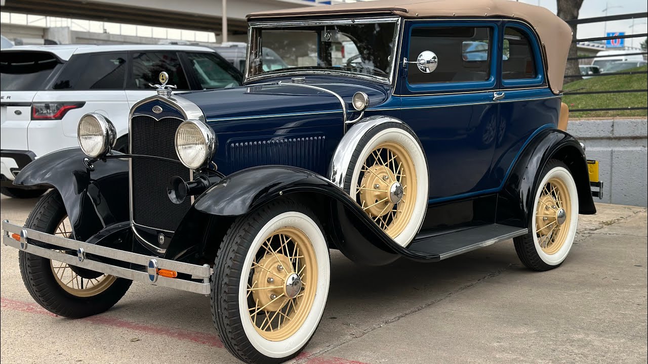 1932 Ford Model A Walkaround - Premier Autos of Dallas - YouTube
