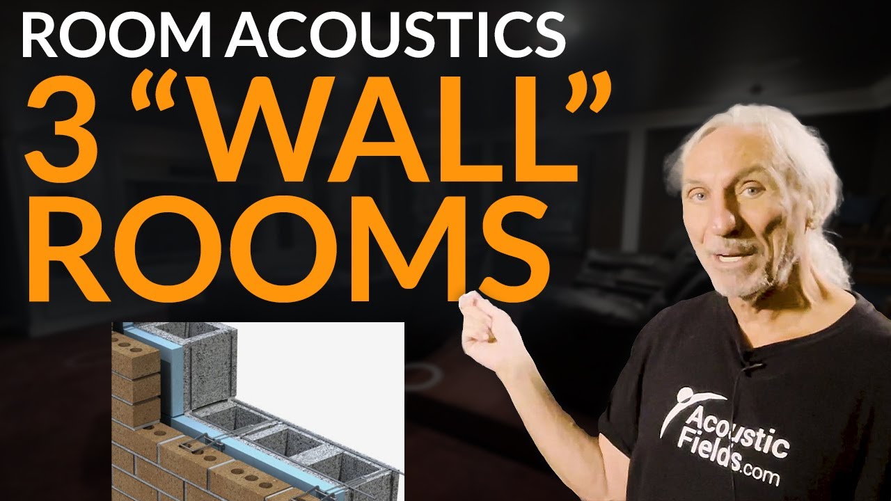 3 "Wall" Rooms - www.AcousticFields.com - YouTube