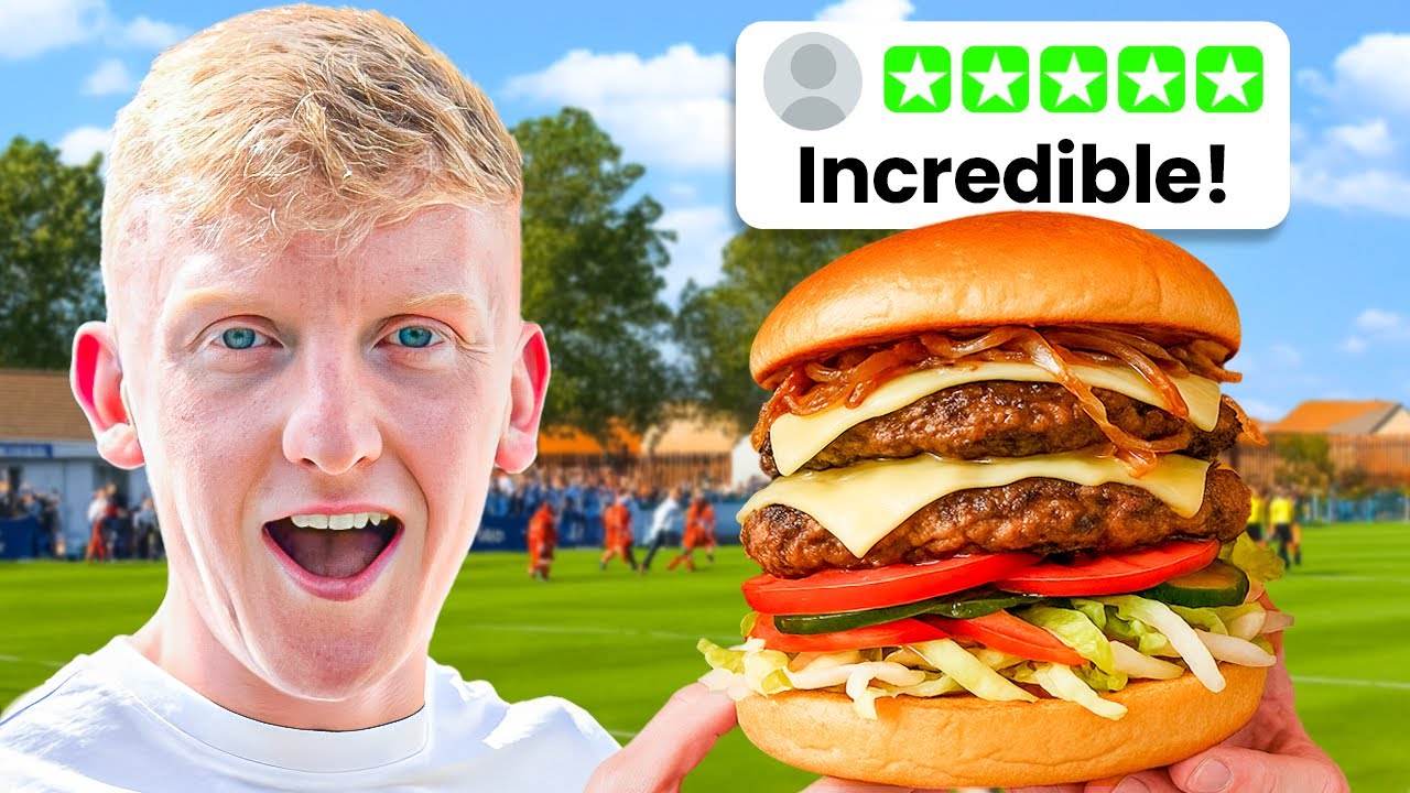 I Tried the UK’s Most VIRAL Footy Scran! 😋 - YouTube