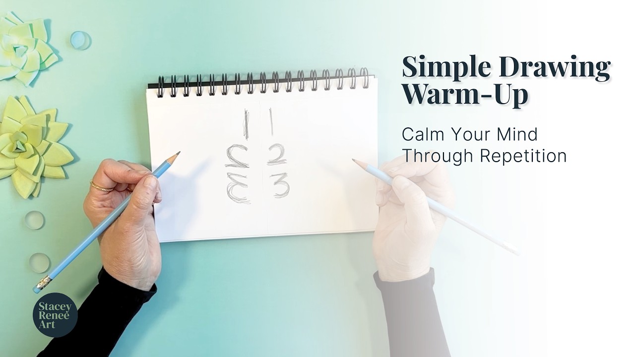 123 • Simple Bilateral Drawing • Improve Hand-Eye Coordination - YouTube