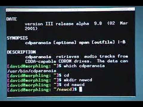 Command Line: CD Ripping and Encoding (Part 1) - YouTube
