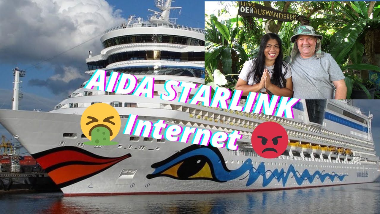 AIDA Starlink Internet WLAN. Die große vera*sche. Der Uwe deckt auf ...