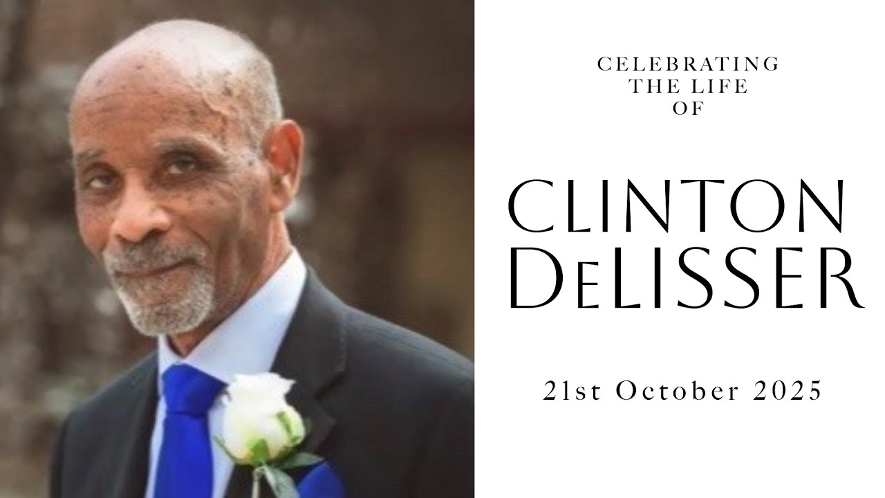 Clinton DeLisser Funeral Service - YouTube