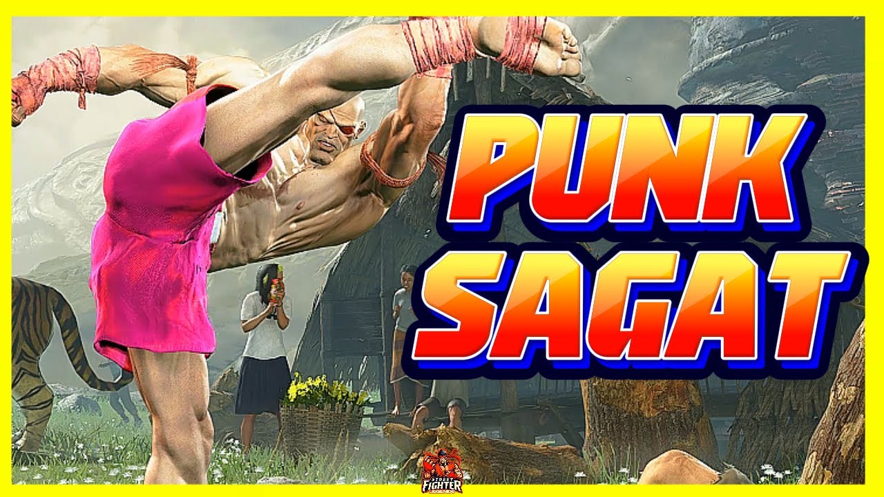 SF6 Sagat | Punk Top Ranked Sagat | High level gameplay - YouTube