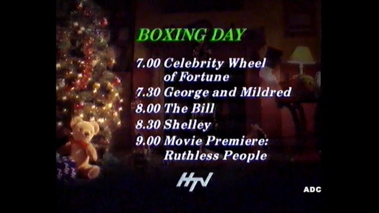 HTV West adverts, trailer, link announcer Gill Impey into news (part ...