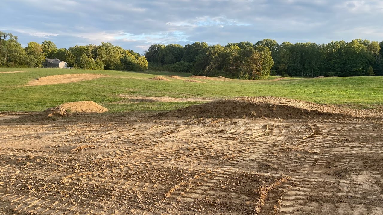 Dirt Bike Track Build: PERFECT DIRT. Time lapse and building tips ...