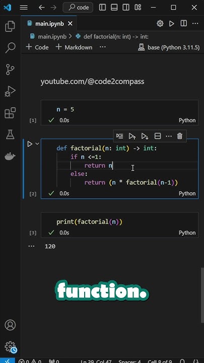 Recursive Functions In Python Part 2 Python Programming Coding Pythonic Pythoholic Data