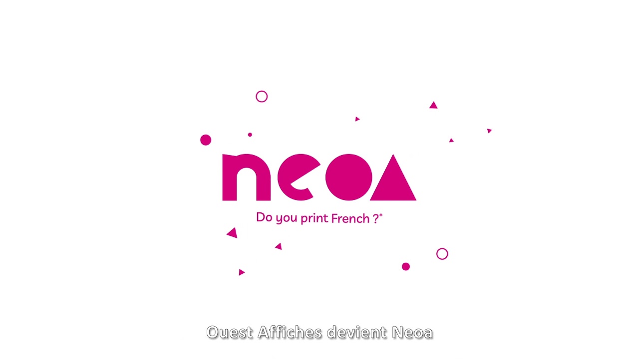 Ouest Affiches devient NEOA - Motion design made by @agence machin ...