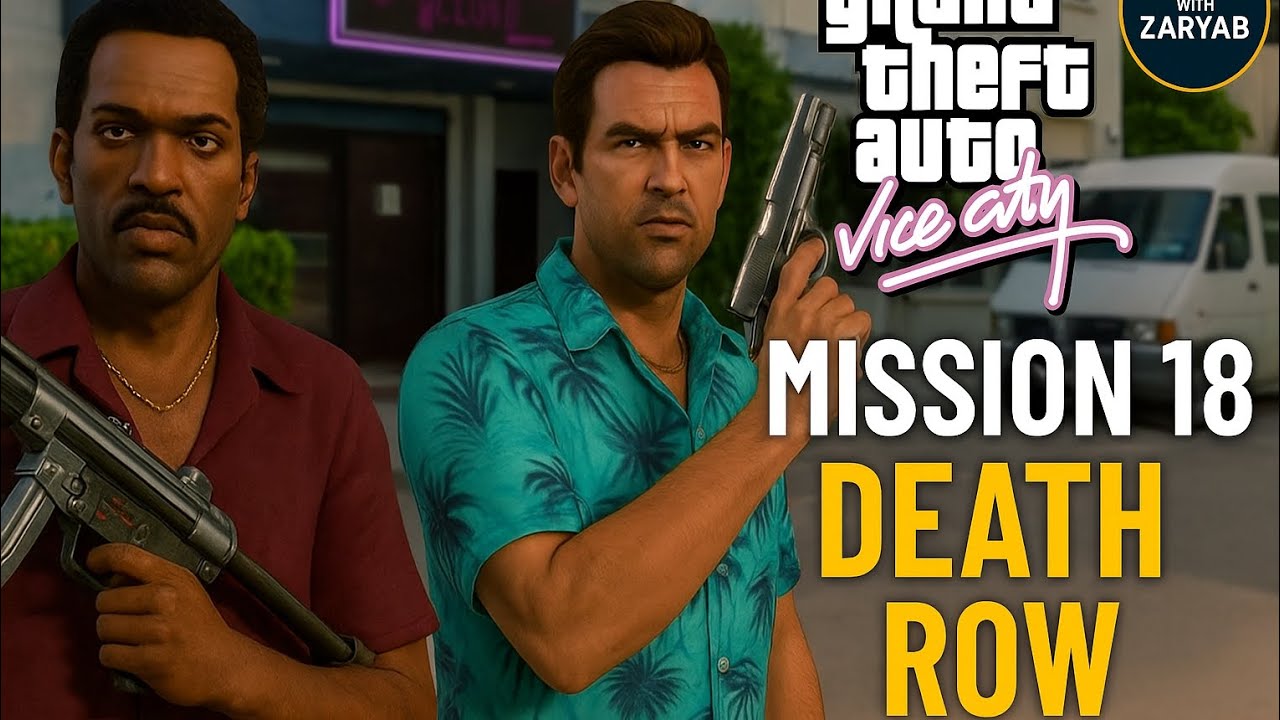 Gta vice city mission death row full walkthrough #mission18 -completed ...