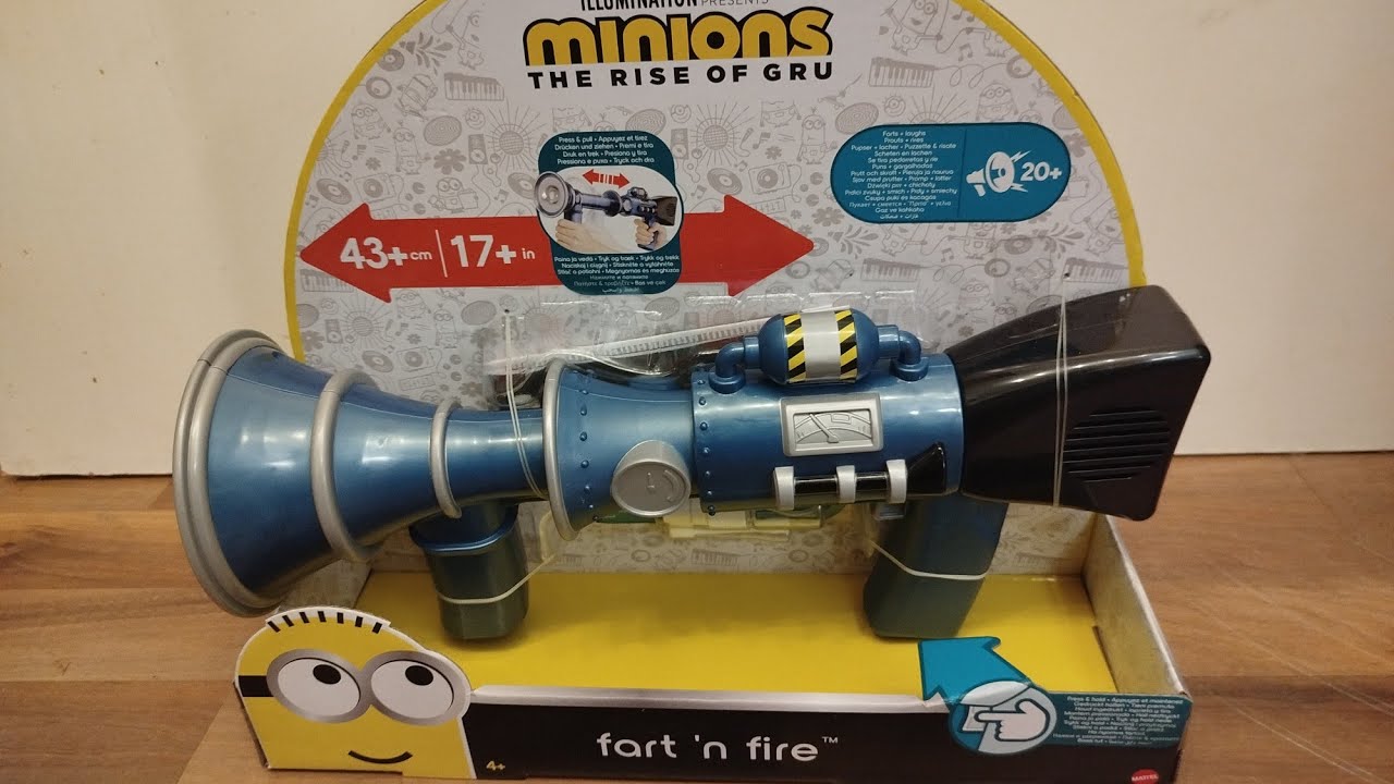 fart 'n fire MINIONS - Wie genial ist das denn? fart blaster 😂 Witzig ...