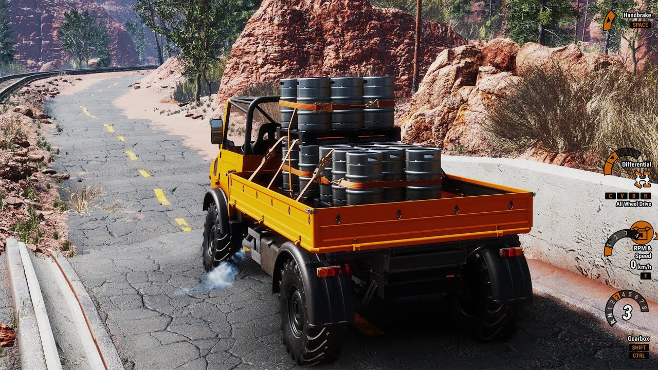 Off-road Truck Simulator Heavy Duty Challenge 3 || 4k Gameplay with ...