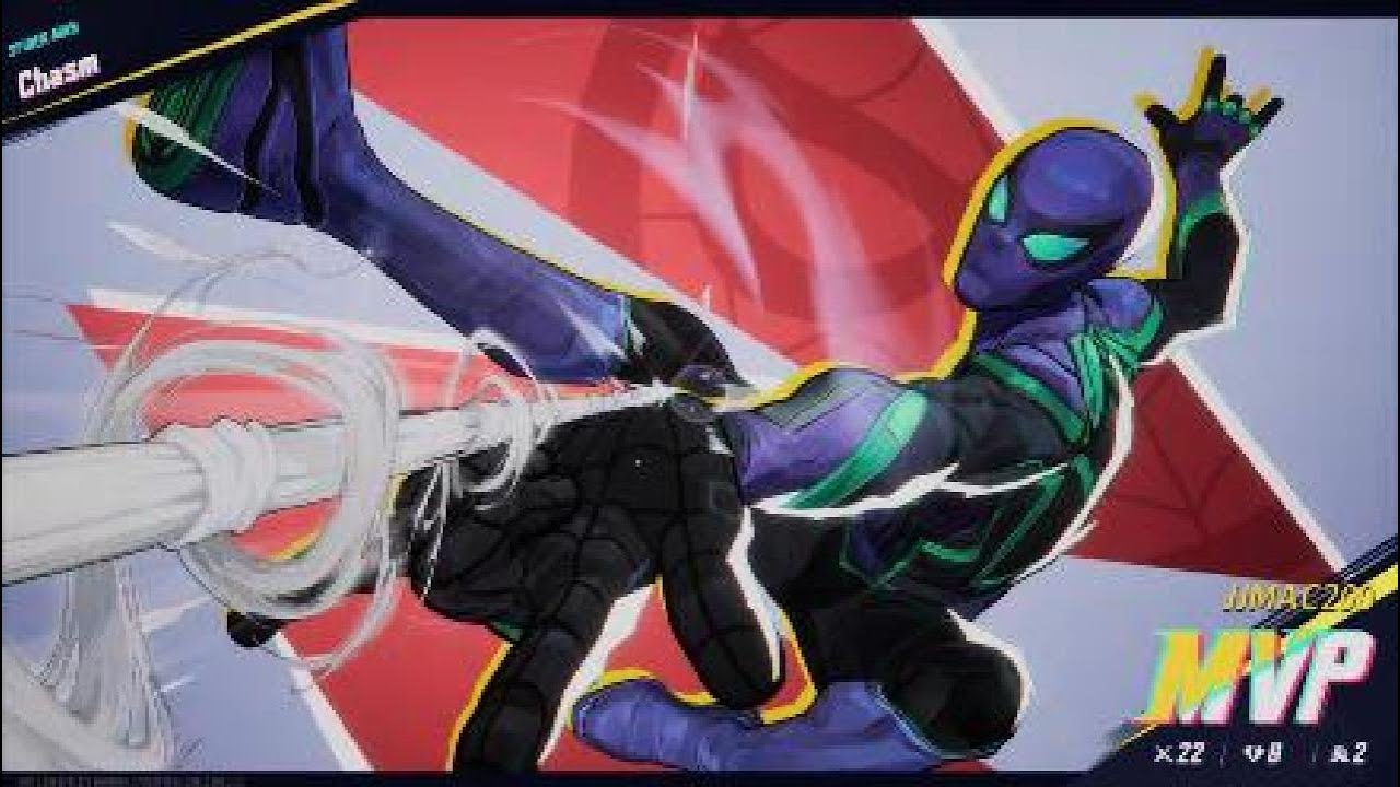 Marvel Rivals Spider man (Chasm Skin) MVP in Asguard - YouTube