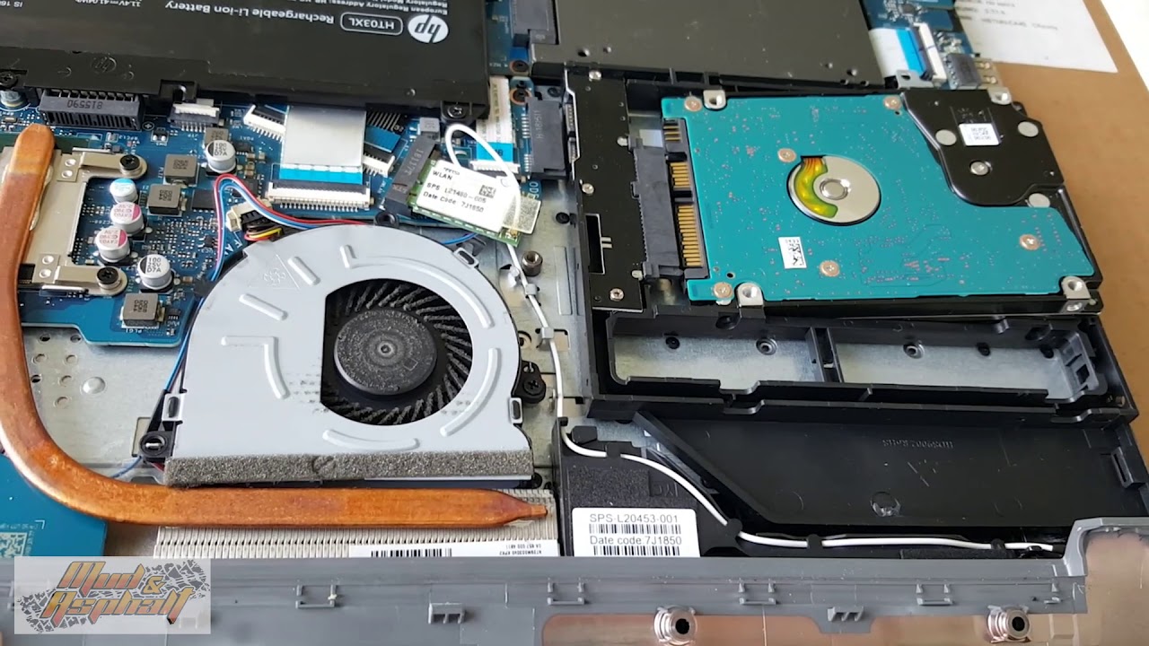 geek upgrade memory RAM to 16GB, hdd to ssd, HP #15-da0016 la convert ...