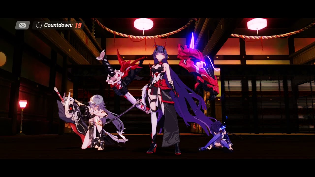 [HI3rd] Co-op Raid with SW Bronya & HoT Mei in 5.5v Rakshasa's Throne ...