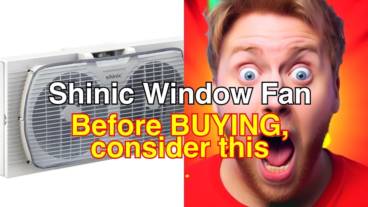 Shinic small window fan review: quiet, efficient, and easy to install ...