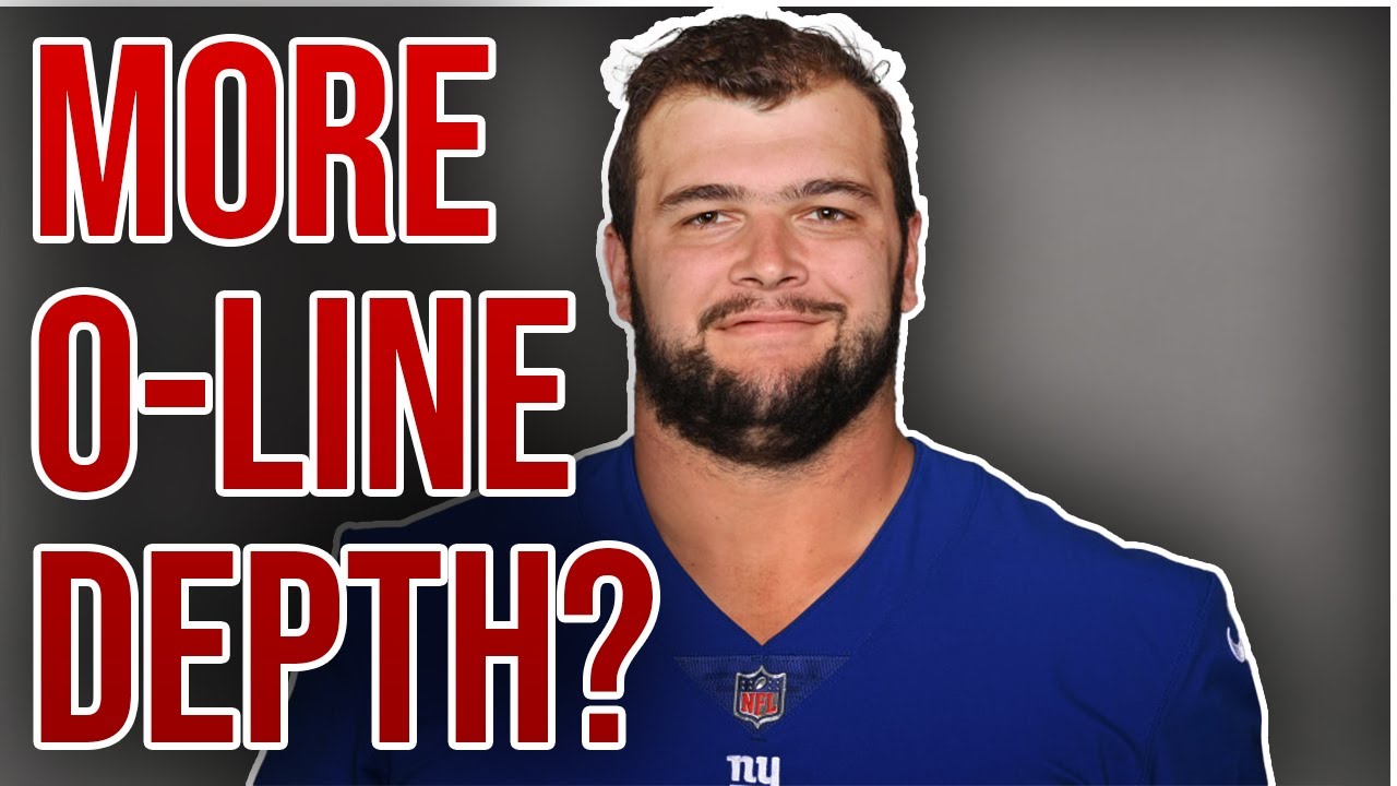 New York Giants G Ben Bredeson VISITS Tampa Bay Buccaneers! - YouTube