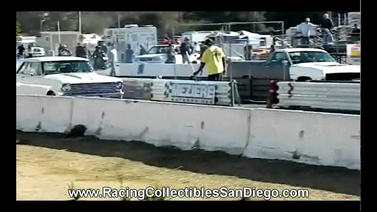 Ford Ranchero Drag Racing Barona Drag Strip 1-5-2013 - YouTube