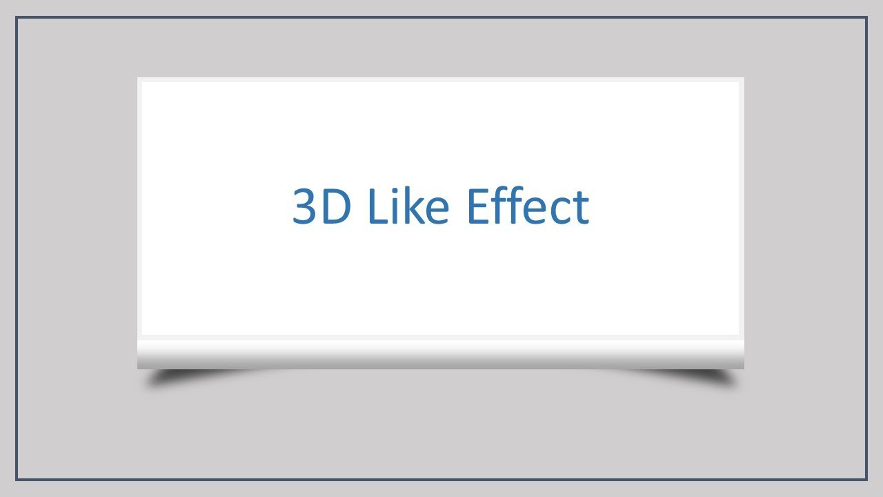 3d like Whiteboard effect in MS Powerpoint 2019 - YouTube