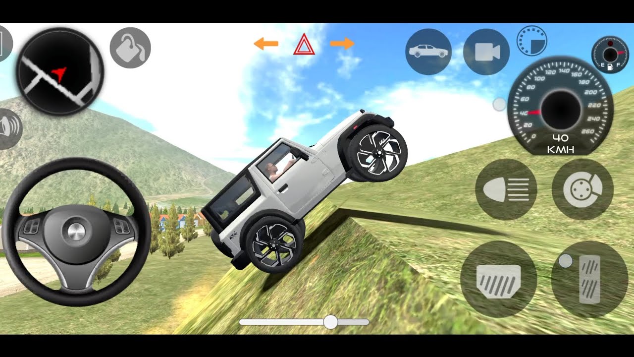 Dollar (Song) Modified Mahindra Purple Thar👿 || Indian Cars Simulator ...