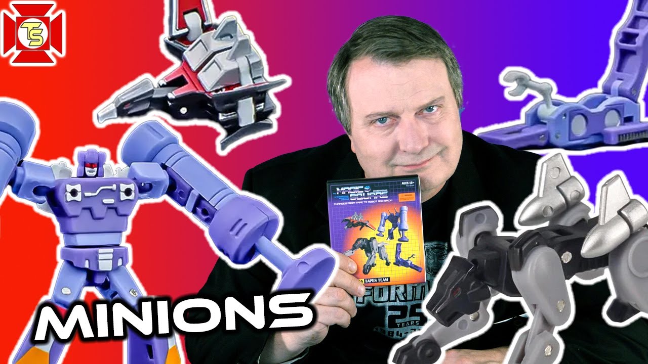 TRANSFORMERS Tapes Team Magic Square 3rd Party Review - YouTube