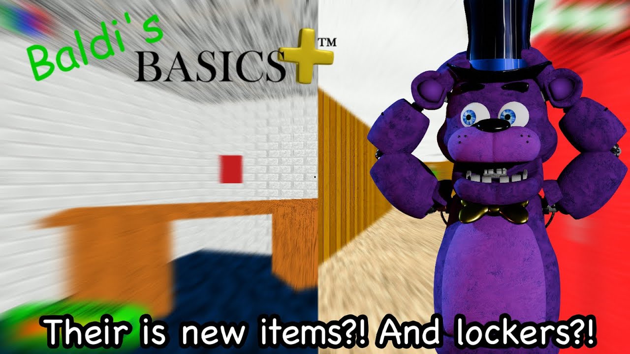 LETS GOO, ITS FINALLY HERE! Let’s Play Baldi’s Basics Plus v0.6! (LAG ...
