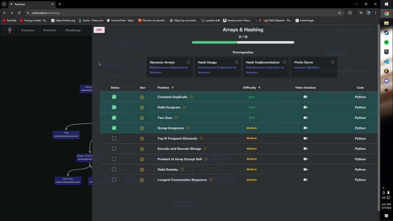 leetcoding everyday until i get a job | day 5 - YouTube