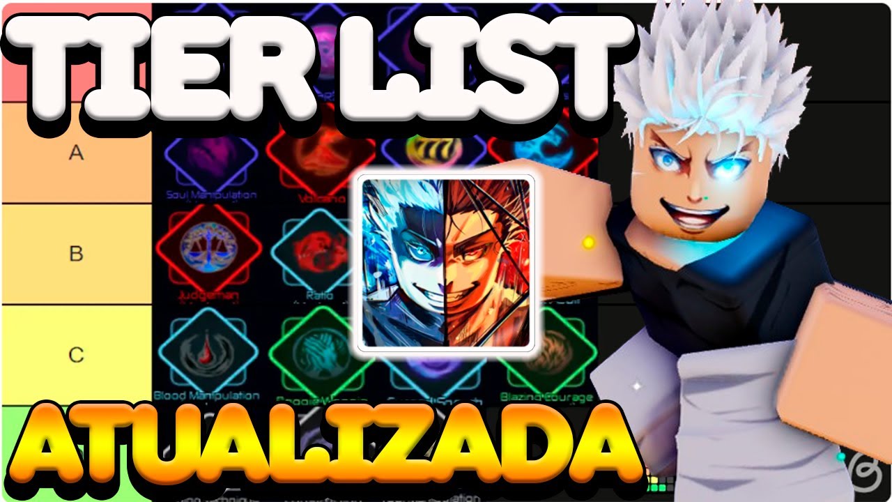 TIER LIST DAS MELHORES HABILIDADES INATAS JUJUTSU INFINITE - YouTube