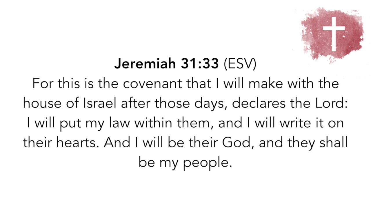 SCRIPTURE MEMORY SONG | Jeremiah 31:33 - YouTube