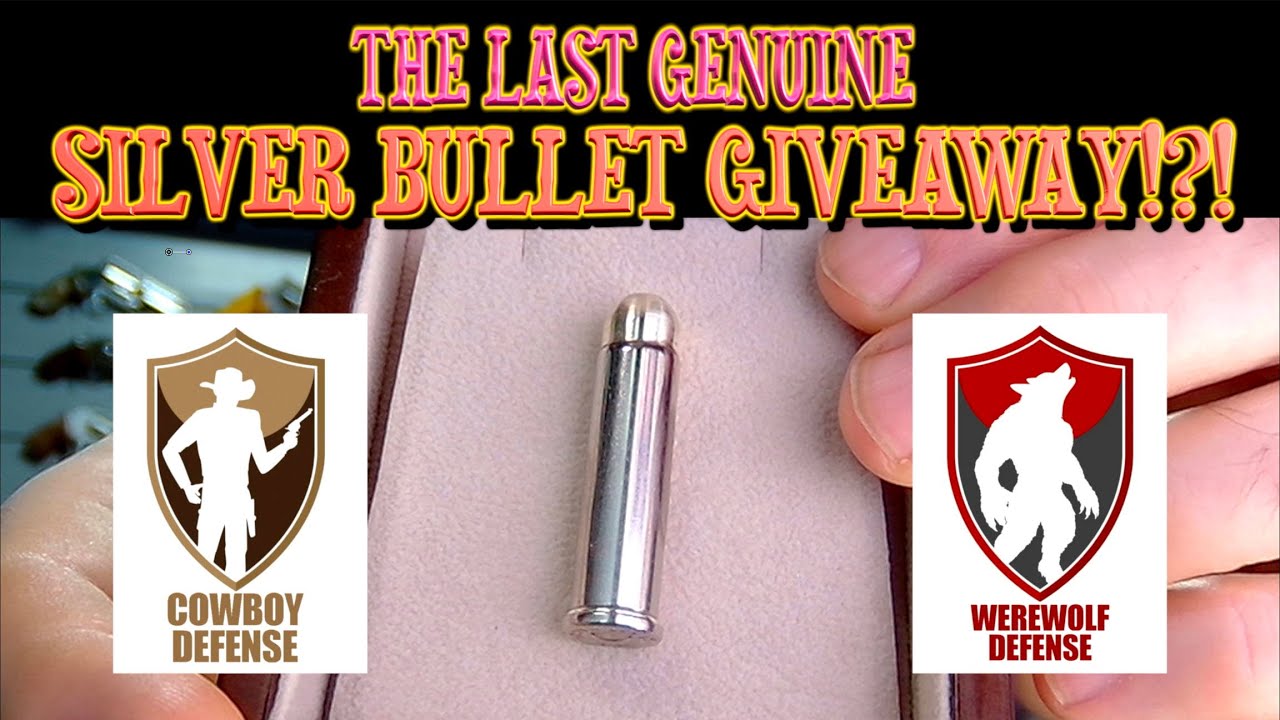 The Last Genuine Silver Bullet Giveaway!?! - YouTube