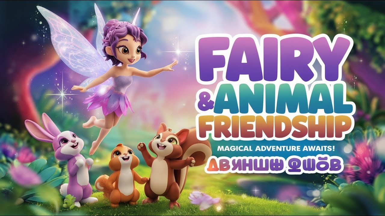 "Magical Fairy and Animal Friendship Adventure 🧚‍♀️🐾 | Heartwarming ...