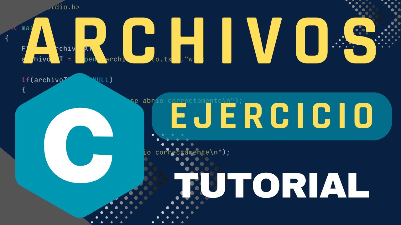 Programación en C: Archivos | Ejercicio integrador: Vector de struct y ...