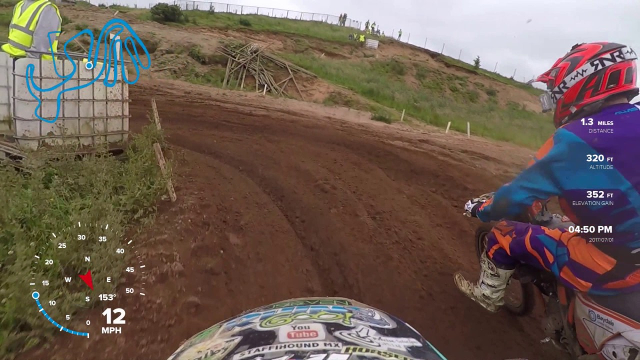 Ewan Johnston @ Brampton MX 1st July 2017 Dash for cash - YouTube